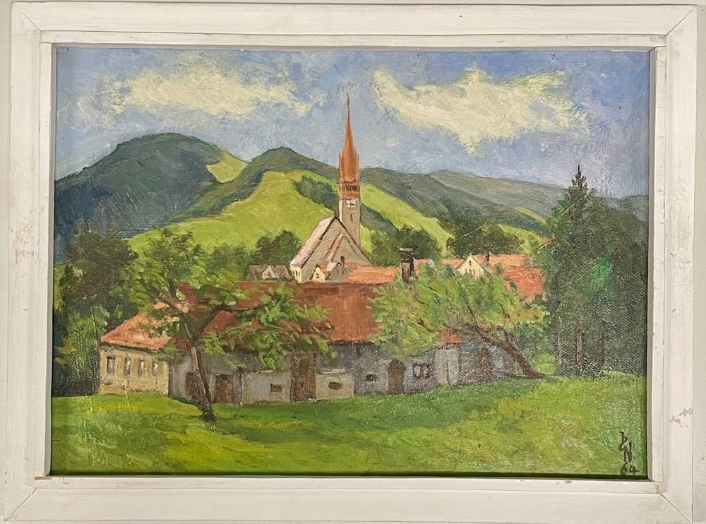Landschaft Gemälde Monogrammiert BN (Gebraucht) in Root für CHF 10 ...
