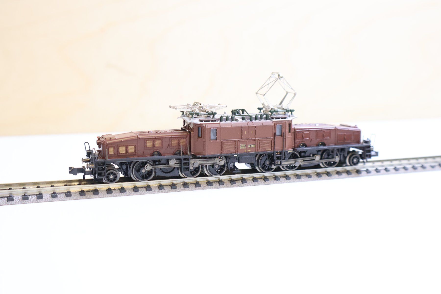 Minitrix SBB Krokodil E-Lok Braun - 12154 Gottardo Jahr 2008 (Gebraucht ...
