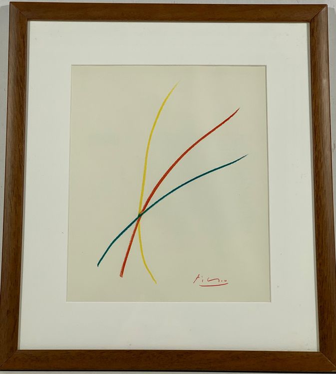 Pablo Picasso (1881-1973) Litho Handsigniert &Zertifikat (Gebraucht) in Root für CHF 915 – mit ...