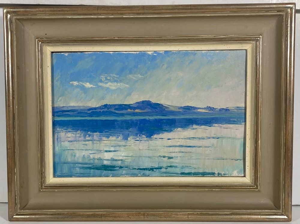 See Ansicht Gemälde, Verso Unleserlich Signiert (Gebraucht) in Root für CHF 85 – mit Lieferung ...