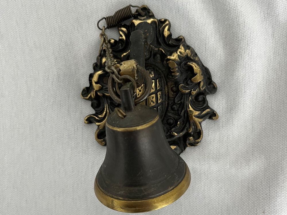 Antike Wandglocke Messing Türklingel Vintage Deko Glocke ... (Gebraucht ...