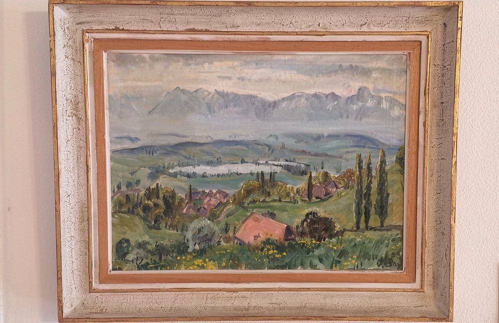 Grosses Öl Bild von Hanni Bay | Kaufen auf Ricardo