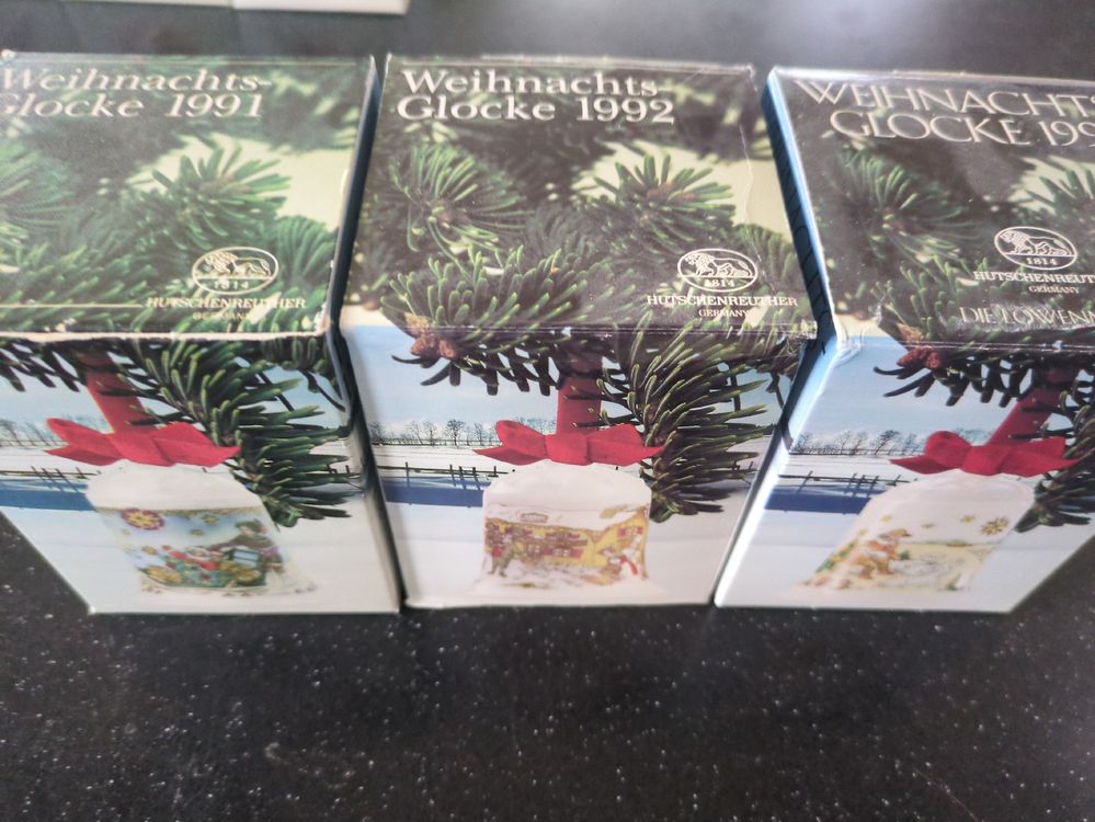 Weihnachts Glocken 1991 - 1993 (Neu (gemäss Beschreibung)) in Kilchberg ...