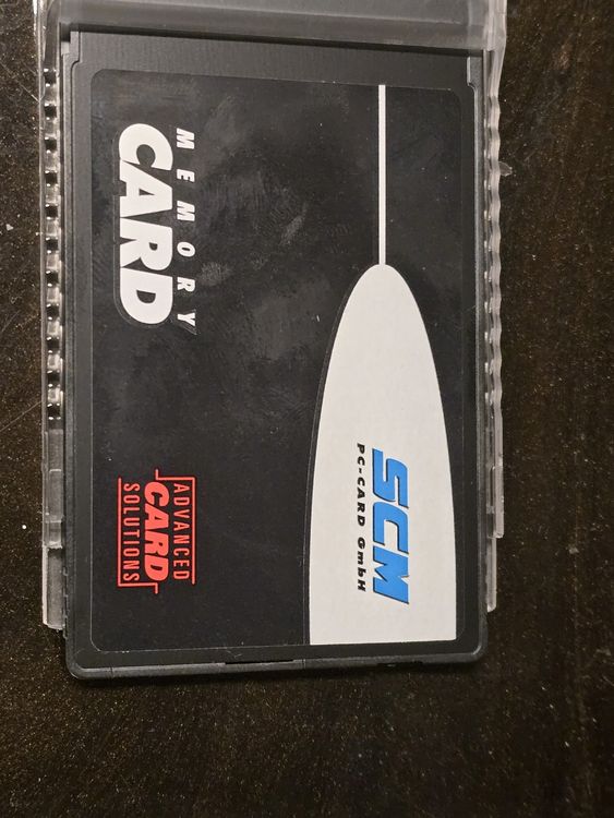 SCM PC-Card GmbH 1MB SRAM Memory Card - Vintage Rarität! (Neu (gemäss ...