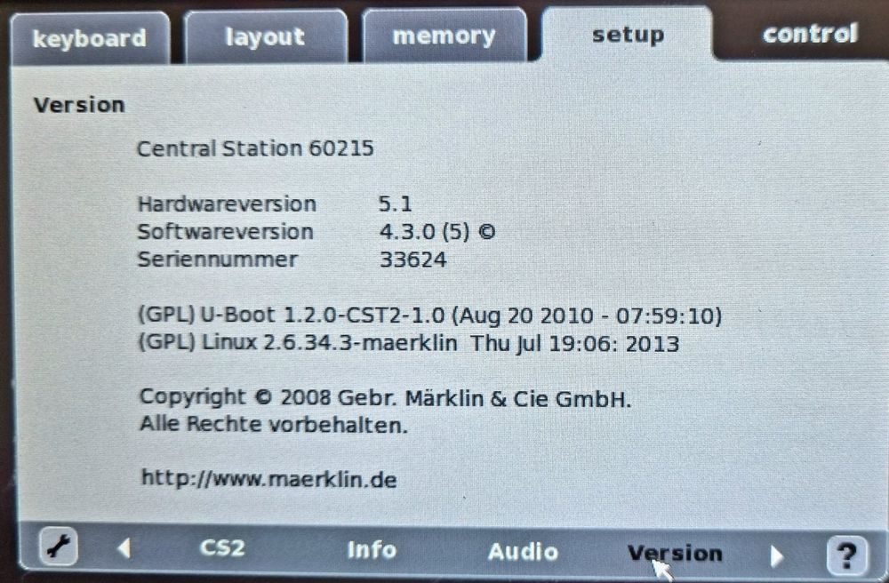 Märklin Central Station CS2 inkl. original Netzteil 100W OVP (Neu (gemäss Beschreibung)) in ...