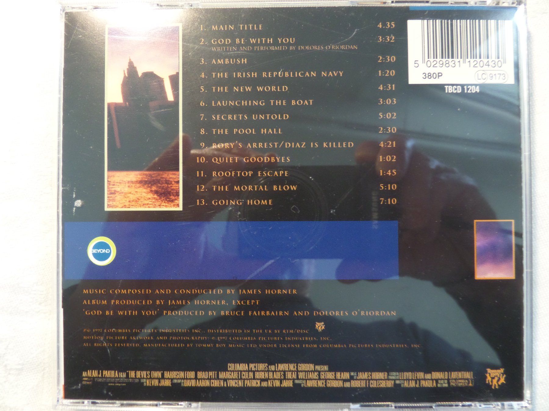 James Horner - The Devil's Own - Harrison Ford/Brad Pitt (Gebraucht) in ...