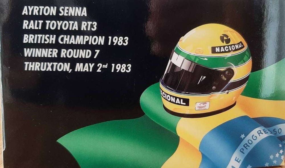Ayrton Senna Ralt Toyota RT3 British Champion 1983 1:18 (Neu und ...