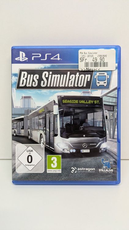 Bus Simulator - PlayStation 4 (Gebraucht) in Menziken für CHF 11.1 ...