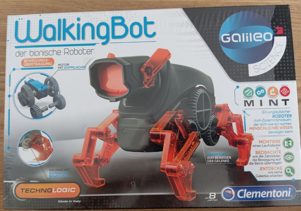 Clementoni Bionischer Roboter, Walking Bot, zum selbst bauen | Kaufen auf Ricardo