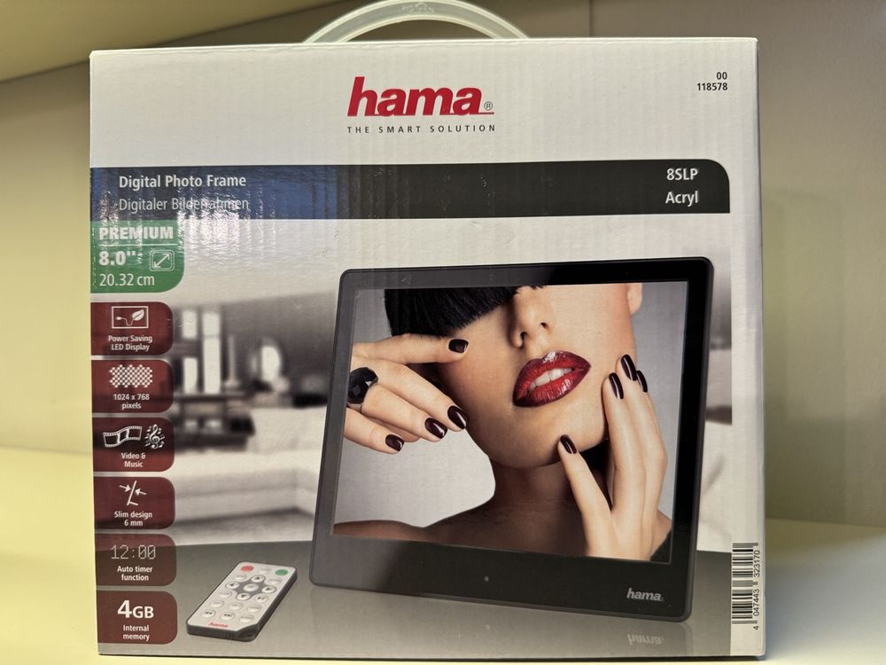 HAMA digitaler Fotorahmen, digital Photo Frame (Gebraucht) in ...