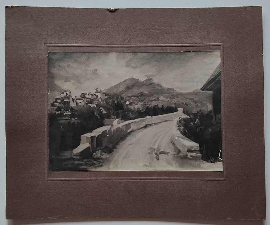 Hans Grütter, Olten antikes Foto «Alte Wiggernbrücke Aarburg | Kaufen auf Ricardo