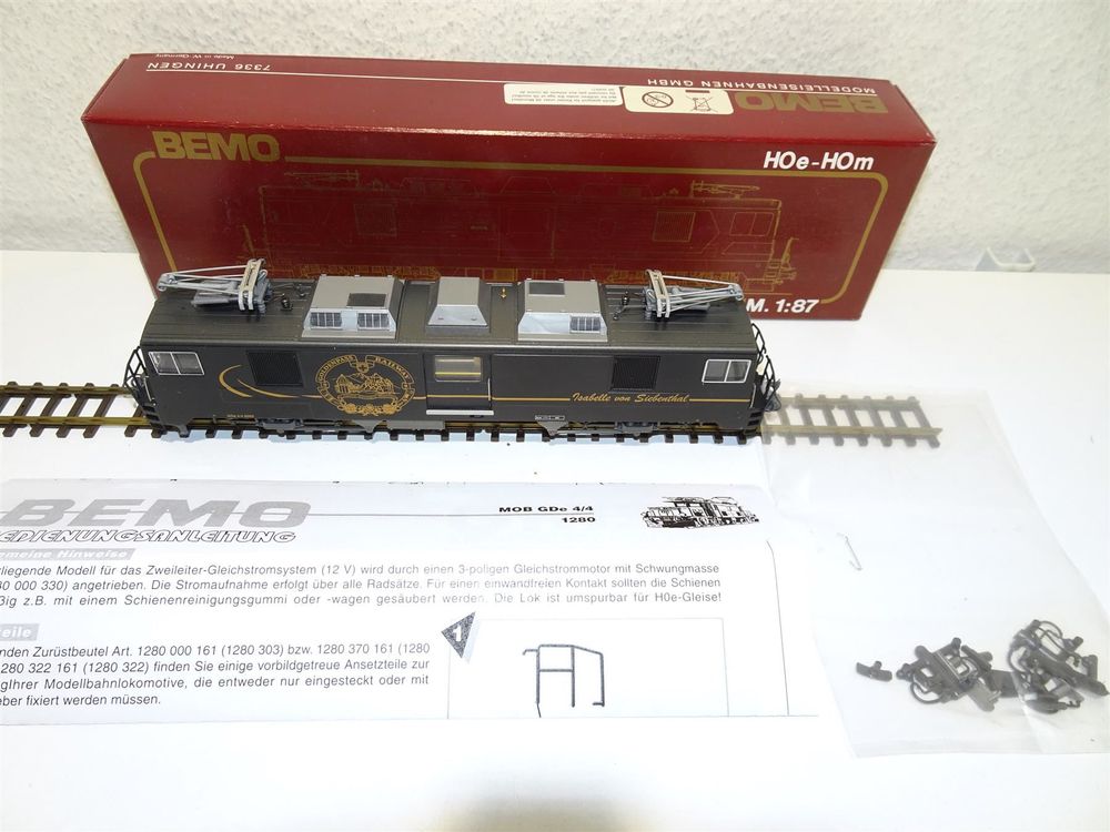 Bemo Lokomotive MOB GDe 4/4, HOm 1280322 (Gebraucht) in für CHF 430.9 ...