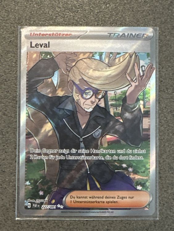 Leval Full Art Trainer Paldeas Schicksale Deutsch (Neu (gemäss ...