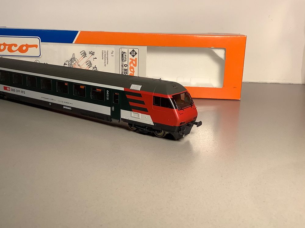 Roco 44892.1 : SBB 2.Kl Steuerwagen Bt EW IV grün (Neu (gemäss Beschreibung)) in Bossonnens für ...