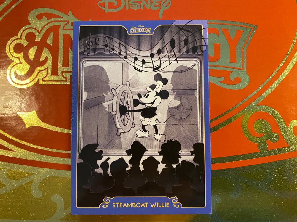 Disney Anthology Steamboat Willie Promo Card Preorder (Gebraucht) in ...