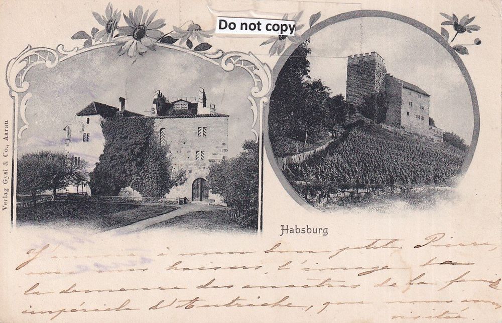 Habsburg AG um 1904 (Gebraucht) in Niedergesteln für CHF 6.4 – mit Lieferung auf Ricardo kaufen