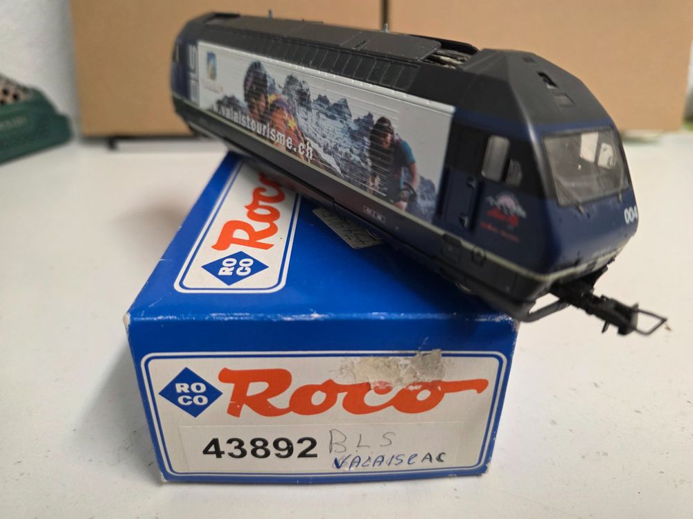 ROCO 43892 lok Re 465 BLS Valais DIGITAL dès 1.-fr (D'occasion) à ...