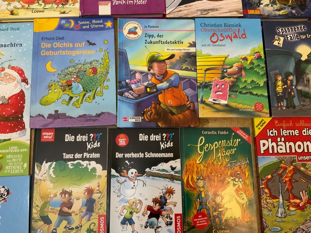 Abenteuer Bücherpaket für Buben ab 7/8 Jahre (Gebraucht) in Bettingen ...
