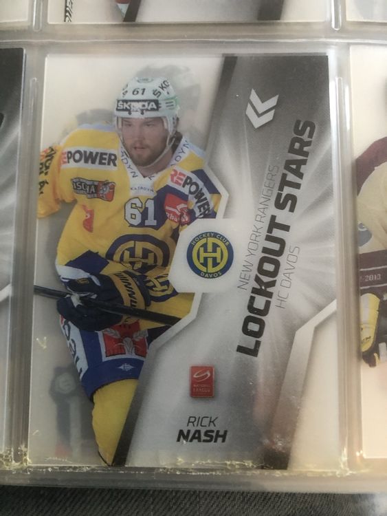 Rick Nash HCD NHL Hockey Card (Gebraucht) in Meierskappel für CHF 15 ...