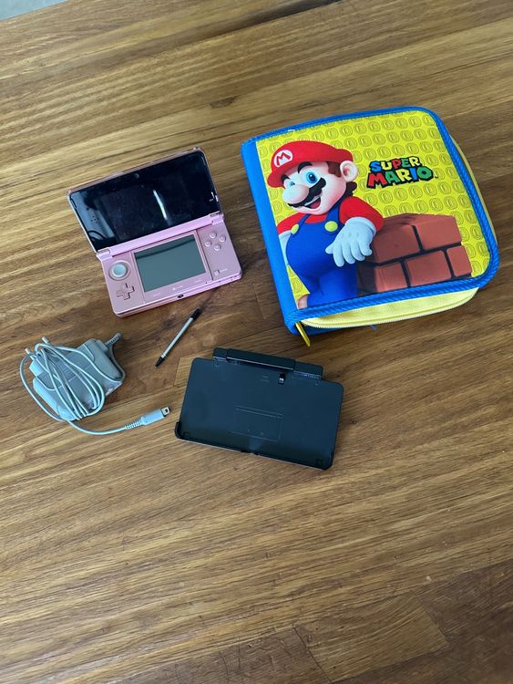 Nintendo 3DS Pearl Pink inkl. Super Mario Case (Gebraucht) in Oftringen ...