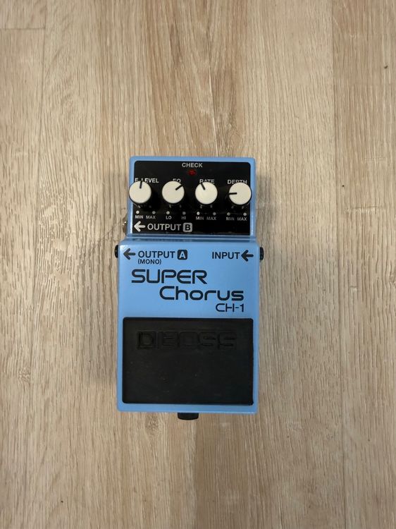 Pédale Boss Super Chorus CH-1 (Gebraucht) in Genève für CHF 45 – nur ...
