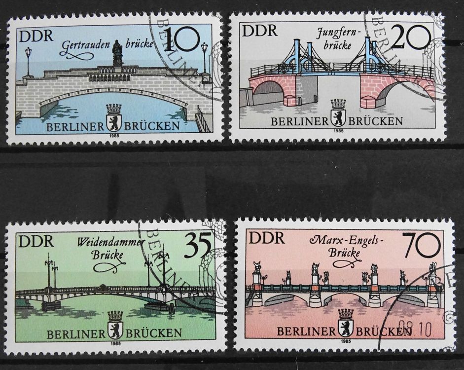 DDR 1985, Serie gestempelt (Gebraucht) in Haslen GL für CHF 0.3 – mit Lieferung auf Ricardo kaufen