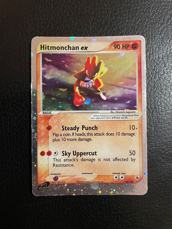 Ex Ruby & Sapphire Hitmonchan ex 98/109 Ab 1 (Gebraucht) in Paradiso ...