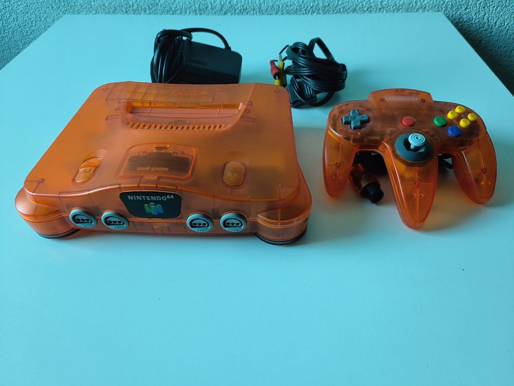 Nintendo 64 - Orange transparent | Kaufen auf Ricardo