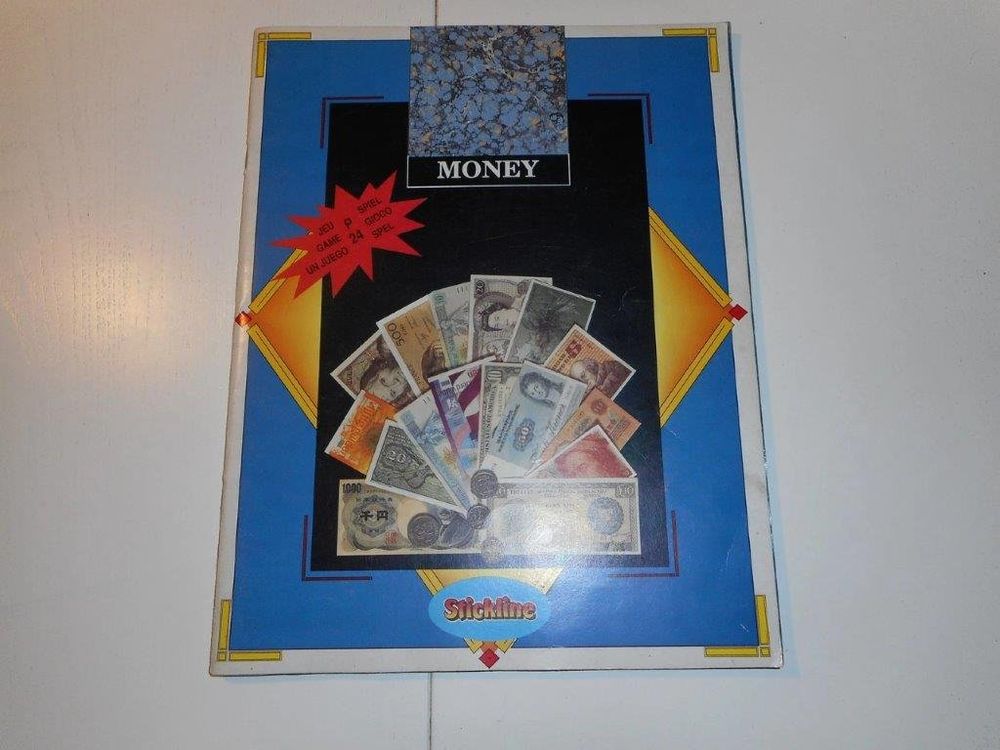 Sammelalbum,Money /Stickerline kein Panini komplett von 1990 (Gebraucht ...