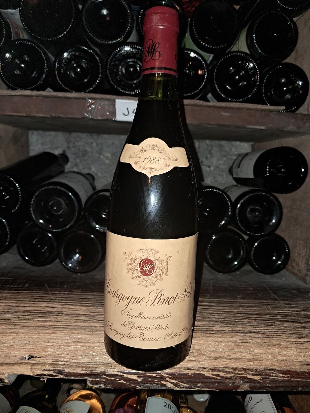 Bourgogne Pinot Noir Domaine Georges Pinte 1988 (Neu und ...