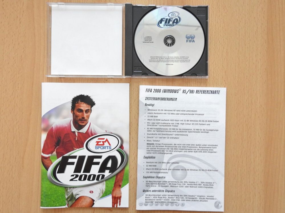 PC CD-ROM: EA Sports FIFA 2000, OVP | Kaufen auf Ricardo