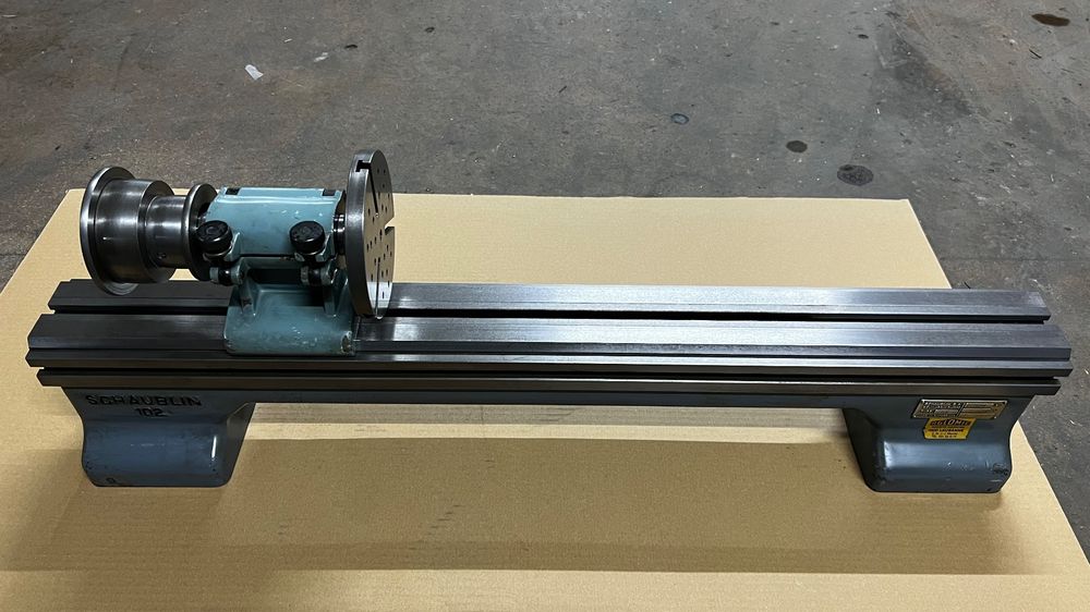 Schaublin 102 Wange / Bett + Spindelstock mit Planscheibe (Gebraucht) in Zuchwil für CHF 660 ...