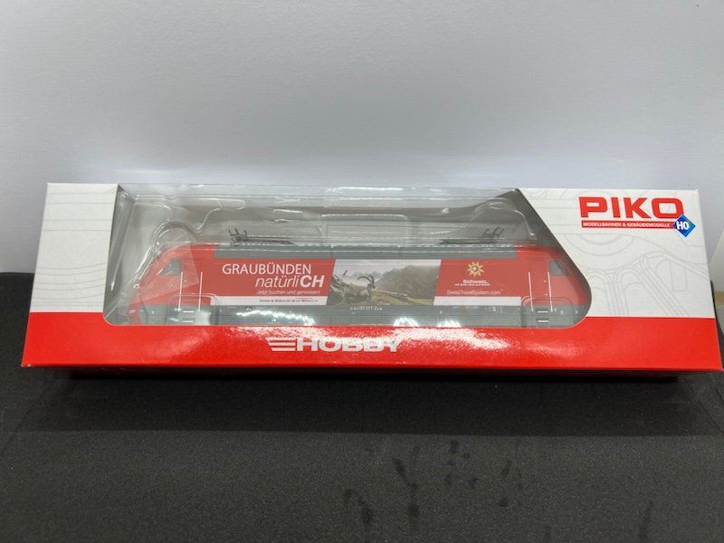 PIKO 59256 Elektrolok BR 101 Swisstravel Graubünden Digital (Neu und ...