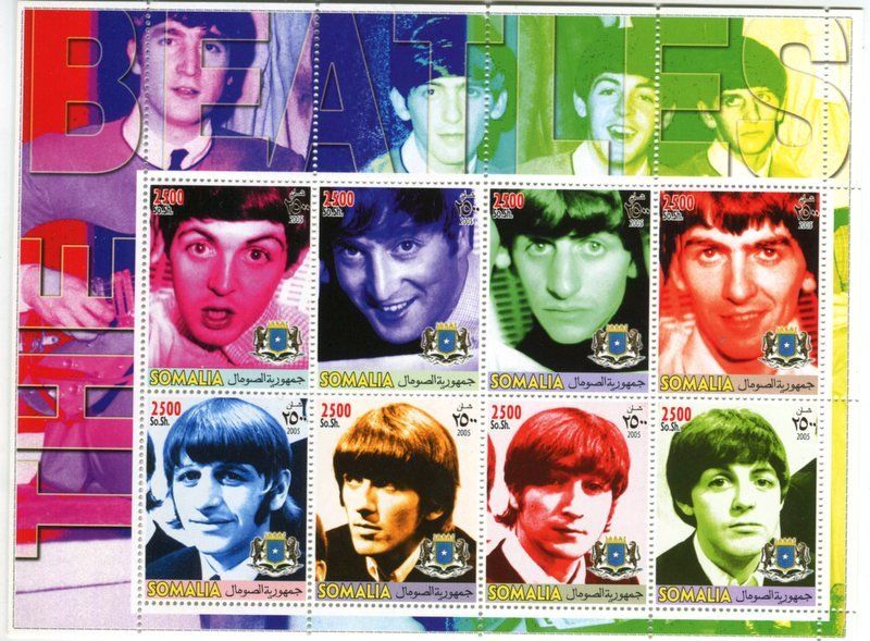 Block "The Beatles". Somalia. (Neu und originalverpackt) in Basel für ...