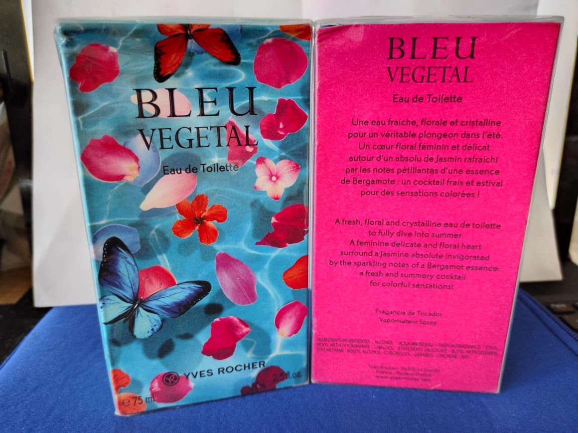Bleu Vegetal Yves Rocher edt 75ml (Neuf avec emballage d'origine) à ...