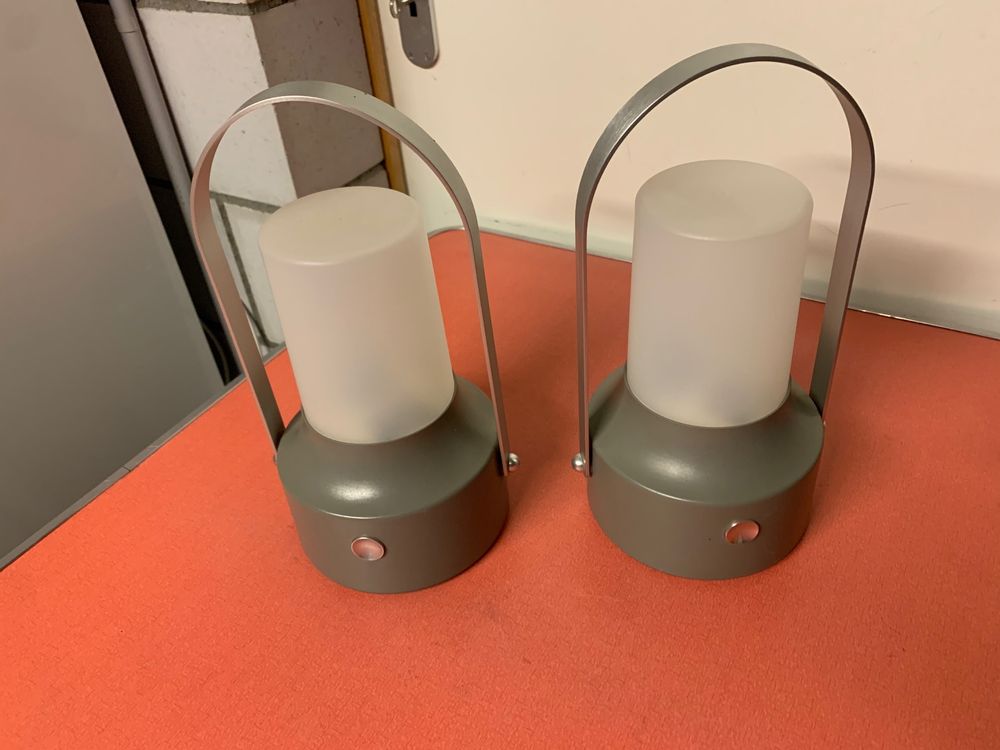 2 Gartenlampen mit eine Batterie mit Dunkelheit Sensor. | Kaufen auf ...