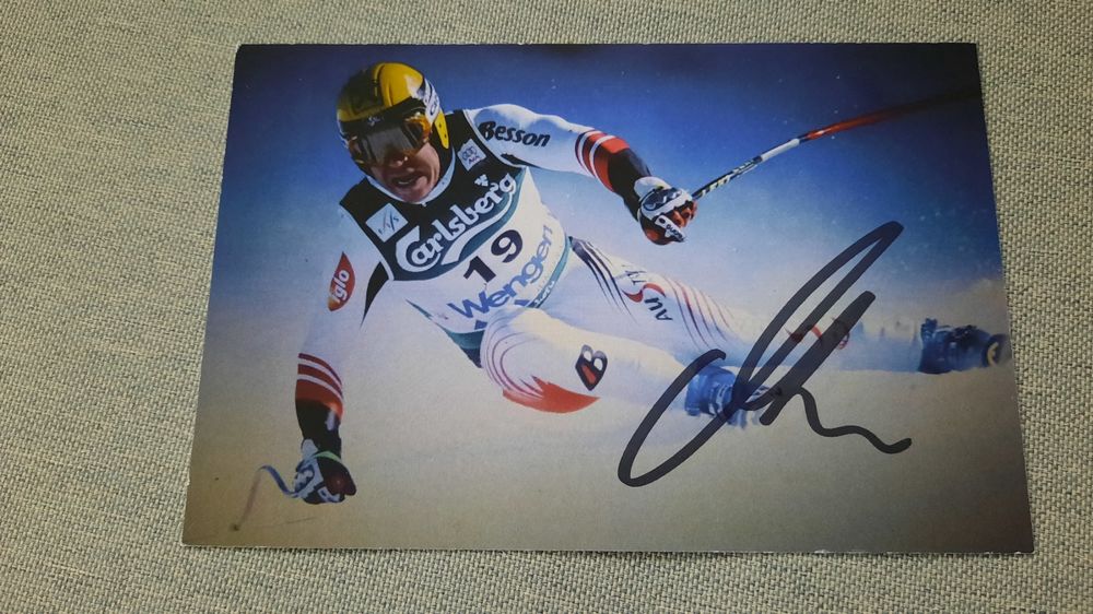 Autogrammkarte Hermann Maier | Kaufen auf Ricardo