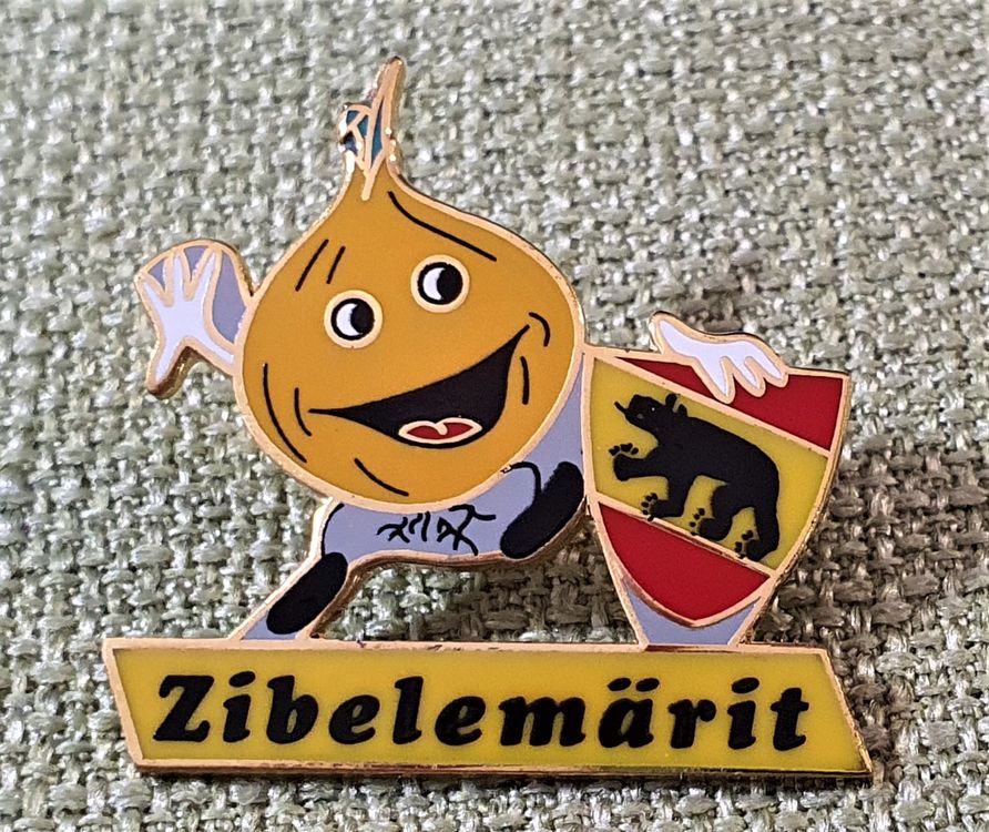 O312 - Pin Bern Berner Zibelemärit Nr. 411/696 (Gebraucht) in Reinach ...