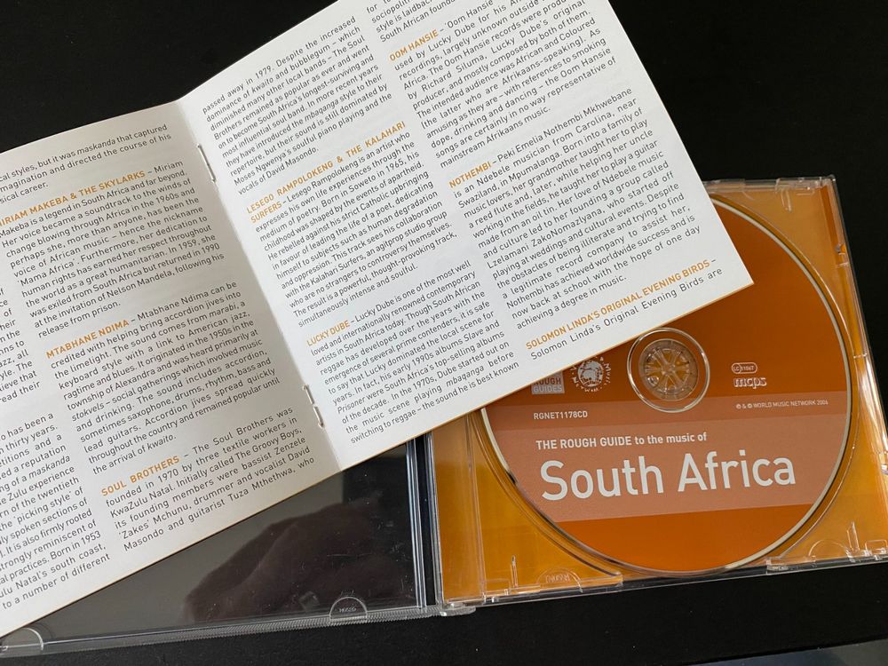 cd THE ROUGH GUIDE to the music of South Africa 16 Songs (Neu (gemäss ...