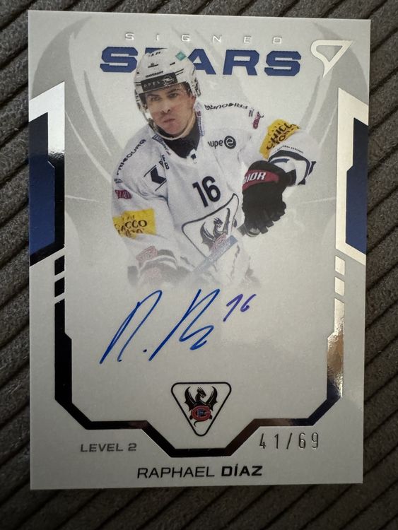 Raphael Diaz Autogrammkarte Signiert 41/69 (Neu (gemäss Beschreibung)) in Rapperswil SG für CHF ...