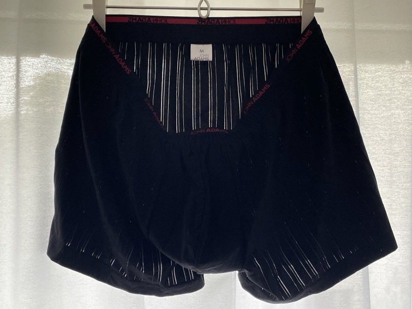 Hochwertiger Microfaser Boxershort John Adams M/L schwarz (Neu und ...