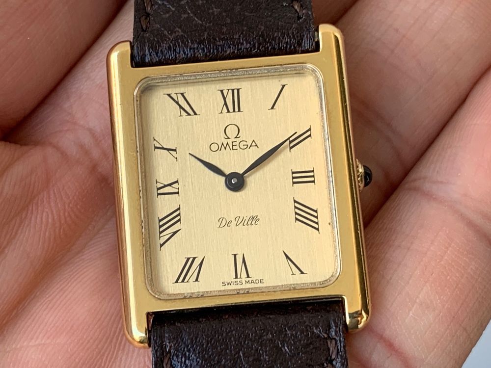 Vintage OMEGA DeVille TANK Handaufzug (Gebraucht) in Biel/Bienne für ...