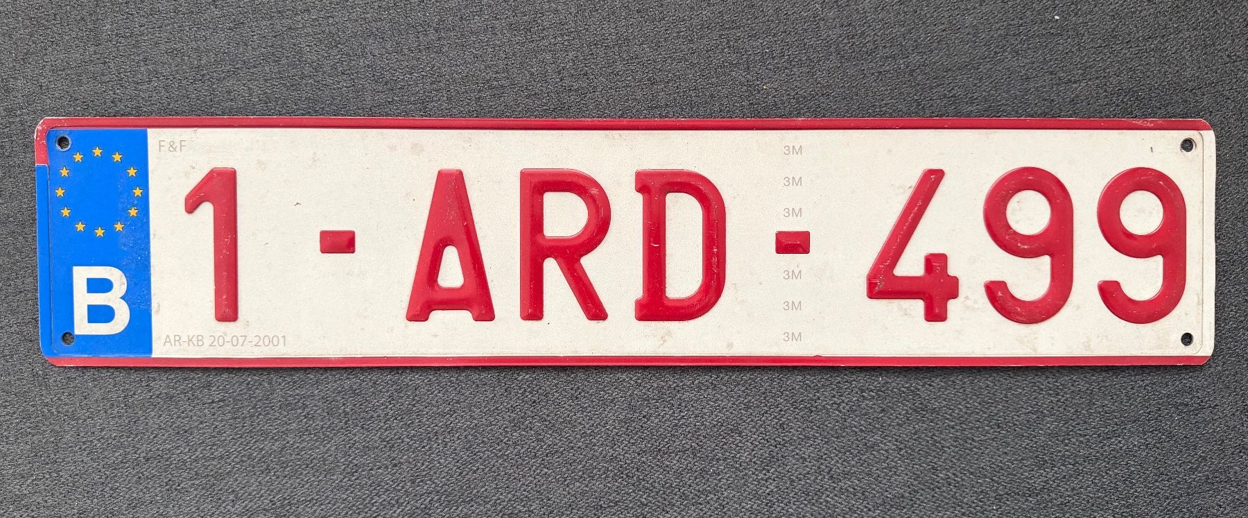 🇧🇪🇧🇪 AUTO Nummernschild # BELGIEN # 🇧🇪🇧🇪 (Gebraucht) in Wattwil für CHF ...