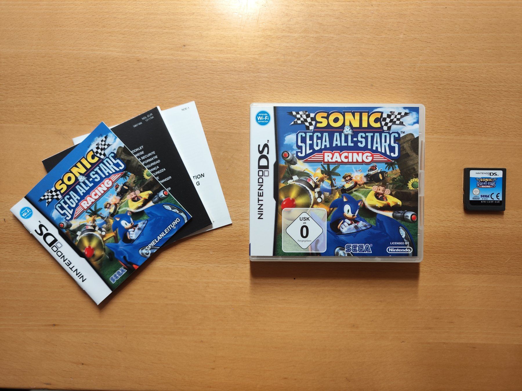 Sonic & SEGA All-Stars Racing Nintendo DS Modul Spiel (Gebraucht) in ...