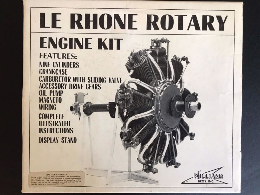 Le Rhone Rotary Engine Kit (Neu und originalverpackt) in Schaffhausen ...