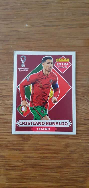 Panini Extra Sticker Cristiano Ronaldo (Neu und originalverpackt) in ...