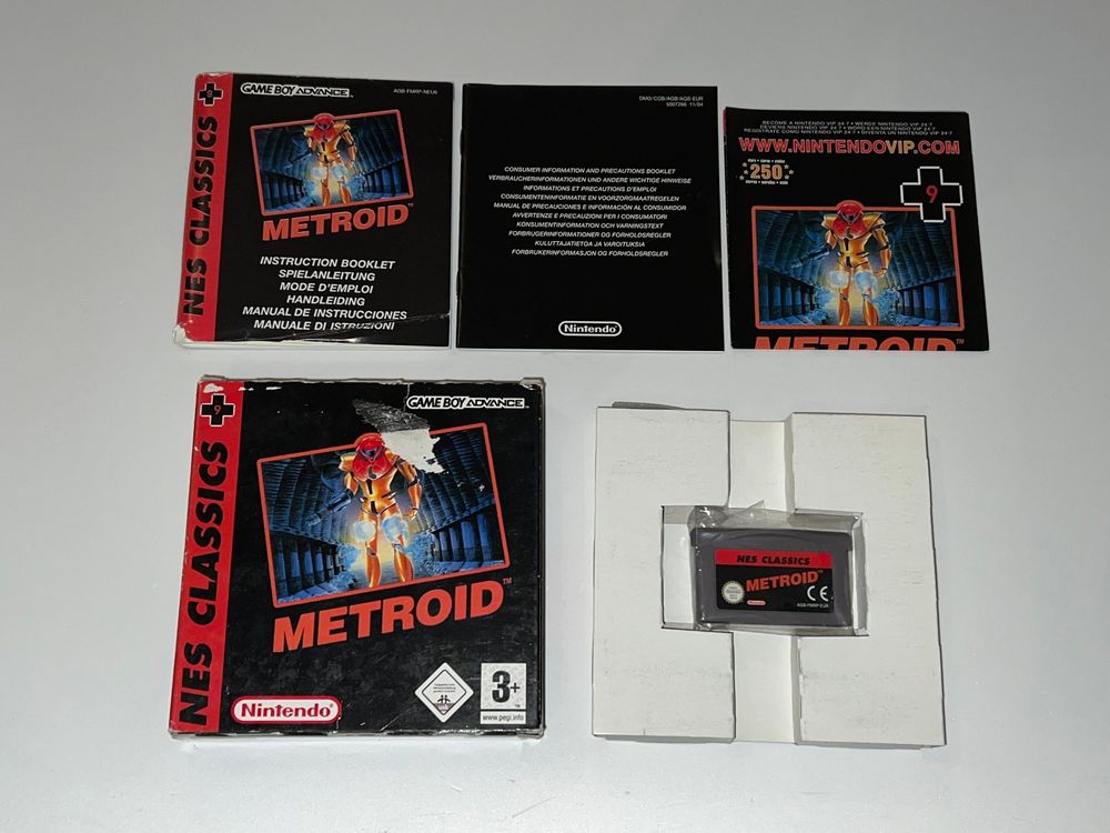 GBA Spiel - NES Classics: Metroid (OVP) (Gebraucht) in für CHF 53 – mit ...