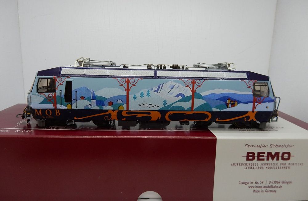 Hom- Bemo - MOB "100 ans" - Loc Ge 4/4 III- 8001 (Gebraucht) in Locarno ...