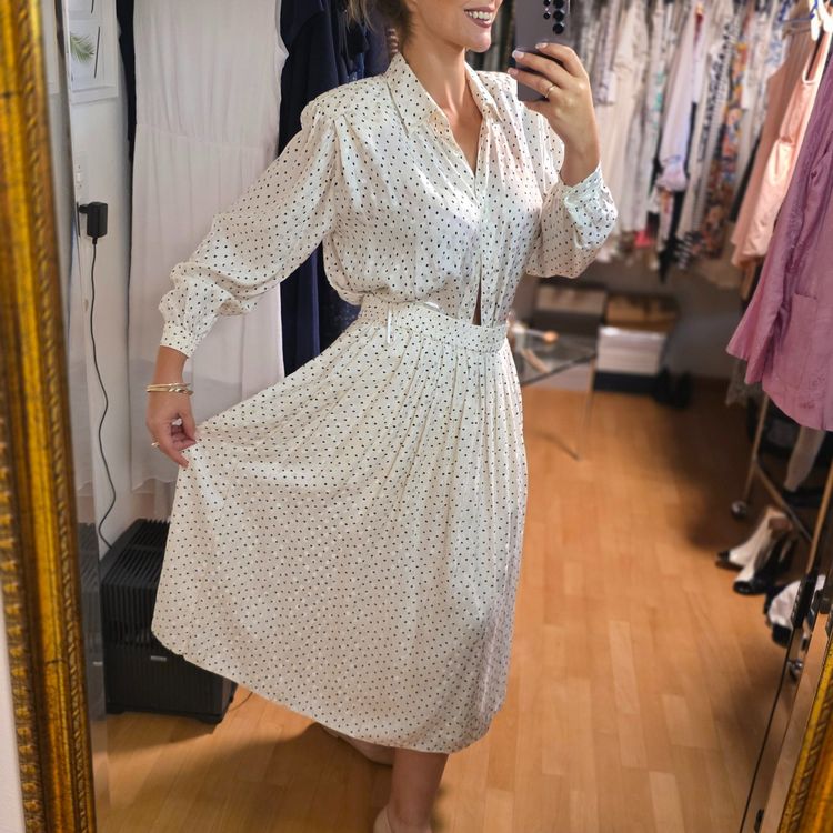 Seiden-Set Bluse & Rock mit Punkten – Peter Hahn (Gebraucht) in Wald ZH ...