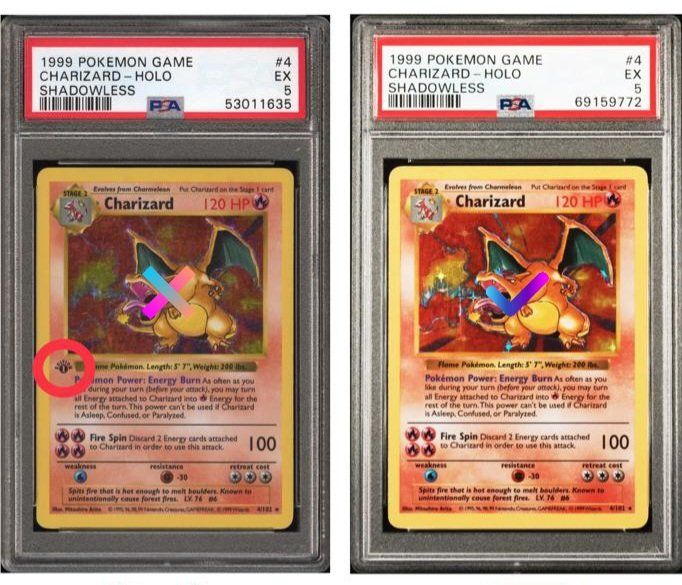 Charizard 1st Edition Shadowless *PSA MISLABEL* | Kaufen auf Ricardo